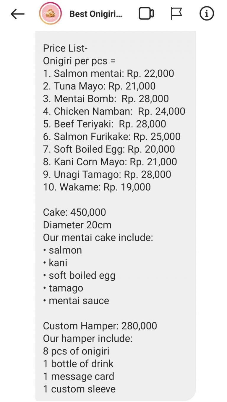 KULINER JAKARTA: OSHUSAN, ONIGIRI TERENAK DI JAKARTA