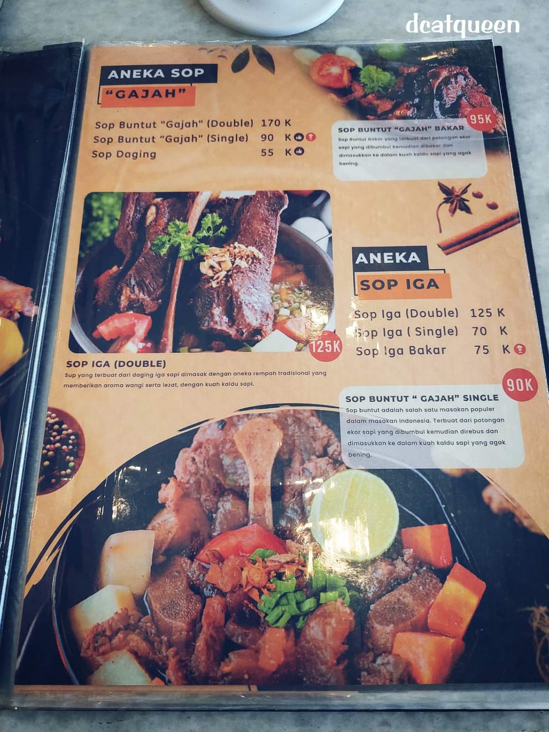 KULINER JAKARTA: SOP BUNTUT WARUNK BUNTUT GAJAH, PORSI JUMBO RASA ...