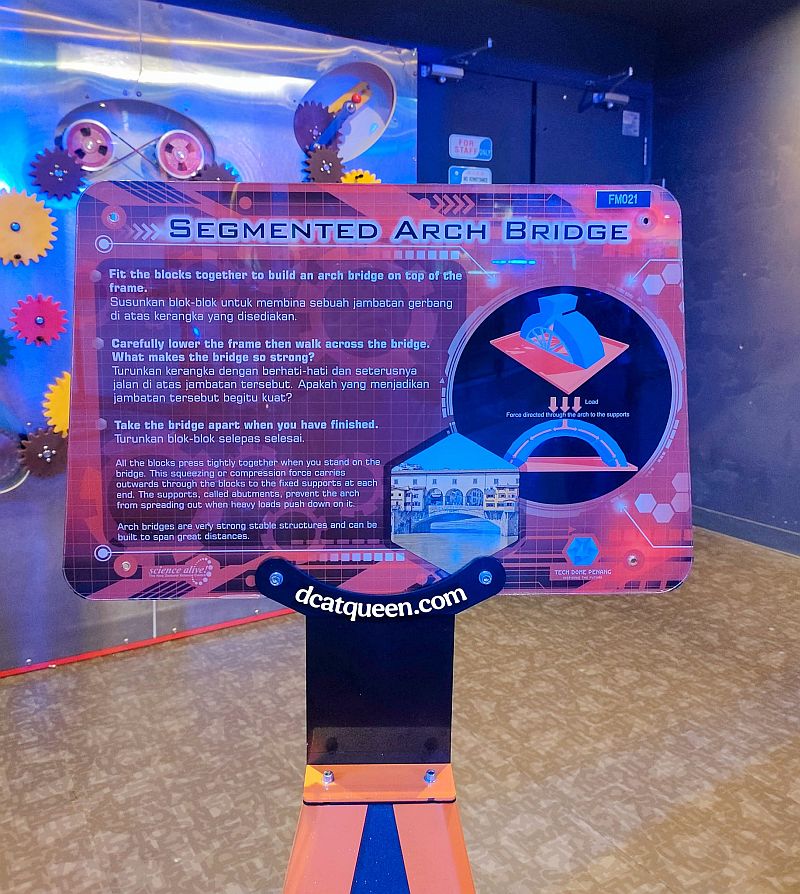 WISATA PENANG: BERMAIN SAMBIL BELAJAR DI TECH DOME SCIENCE KOMTAR