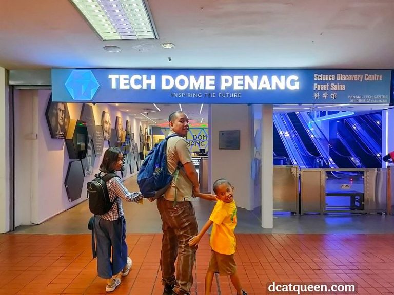 WISATA PENANG: BERMAIN SAMBIL BELAJAR DI TECH DOME SCIENCE KOMTAR